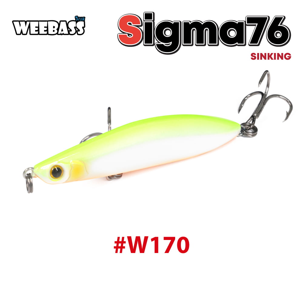 WEEBASS LURE (เหยื่อปลั๊ก) - รุ่น SIGMA SINKING
